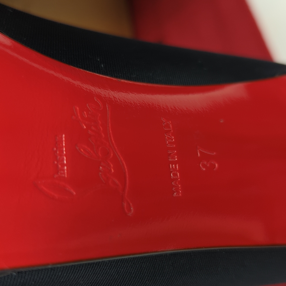 Christian Louboutin Super Divo 120 Spec/Neo/Pat Silve… - Gem